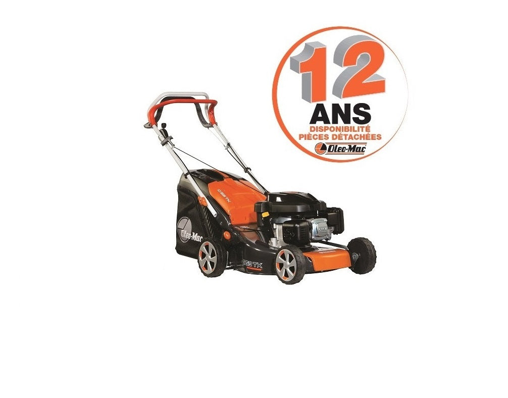 Tondeuse Oleo Mac G 53 TK Comfort Plus - 166cm3 - Tractée - Carter aci – Etablissements Valentin ...